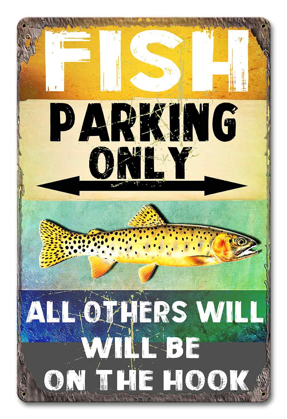 PH072 - Fish Parking – Pasttime Signs